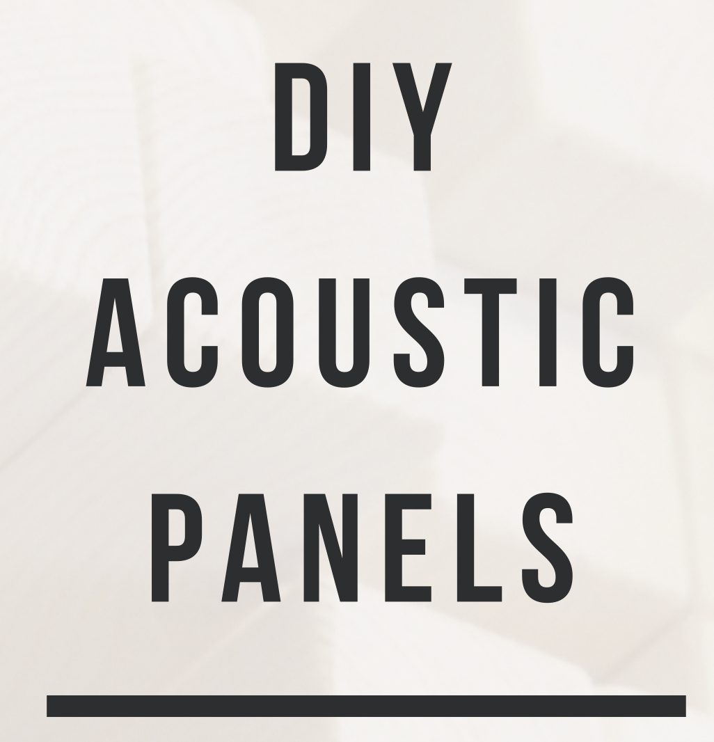 DIY Acoustic Panels – Low Cost Solutions to Improve Your Home Studio ...